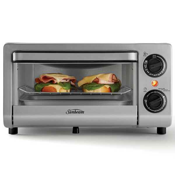 Sunbeam Mini Bake and Grill Compact Oven COM1000SS | Andoo