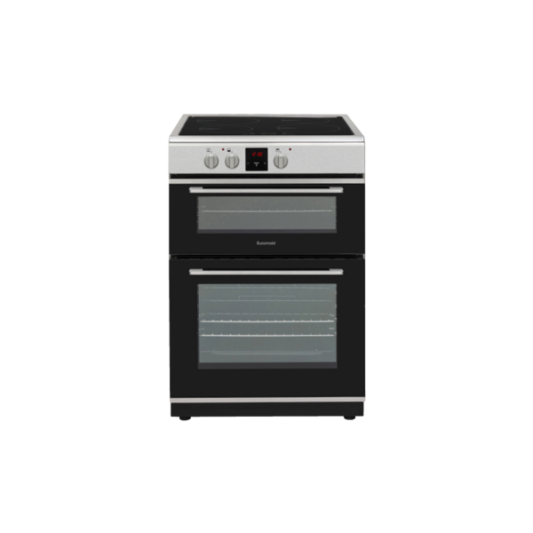 Euromaid 60cm Induction Cooktop Electric Dual Cavity Oven EMFS60DOINDSS ...